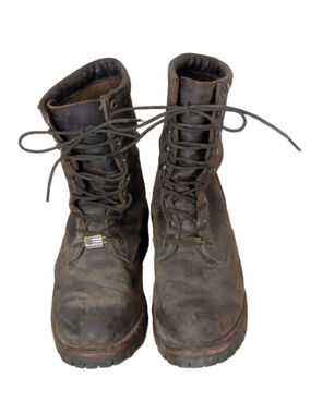Chippewa | Shoes | Mens Chippewa Brown Leather Work Boots 95 With Red ...